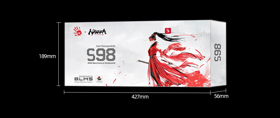 S98 Naraka-RGB MECHANICAL KEYBOARD-Bloody Official Website
